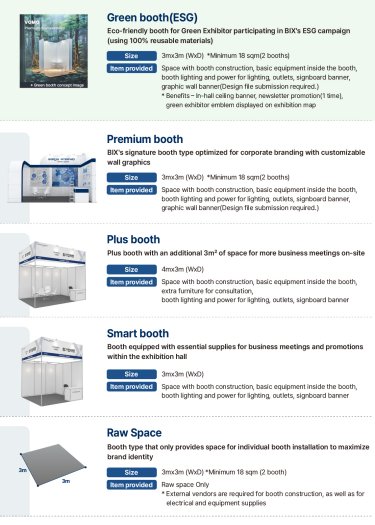 BIX ┃ How to Exhibit